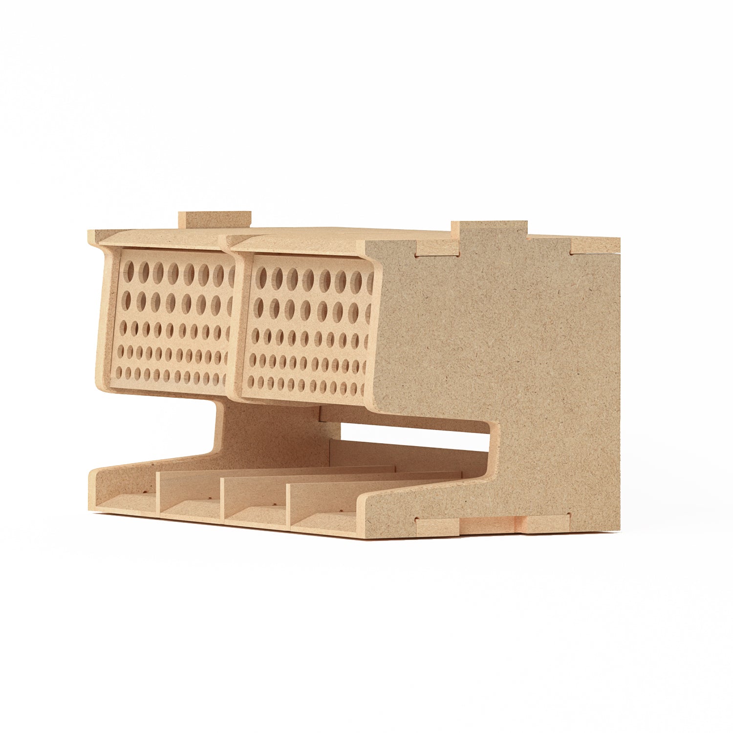 Bucasso GK6 Wooden Model Kit Tool Storage, Brush/Paint Organizer , Cra