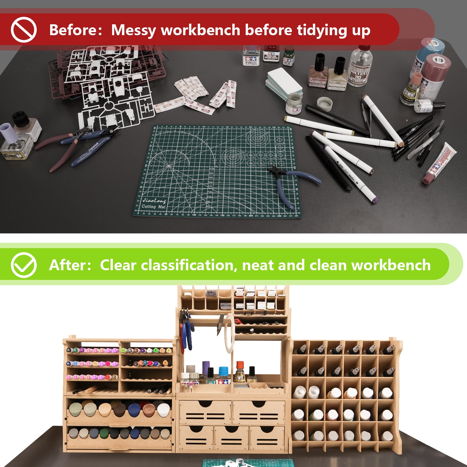 Plastic Model Paint Rack Tool Storage Paint Storage Model Tool Storage ...